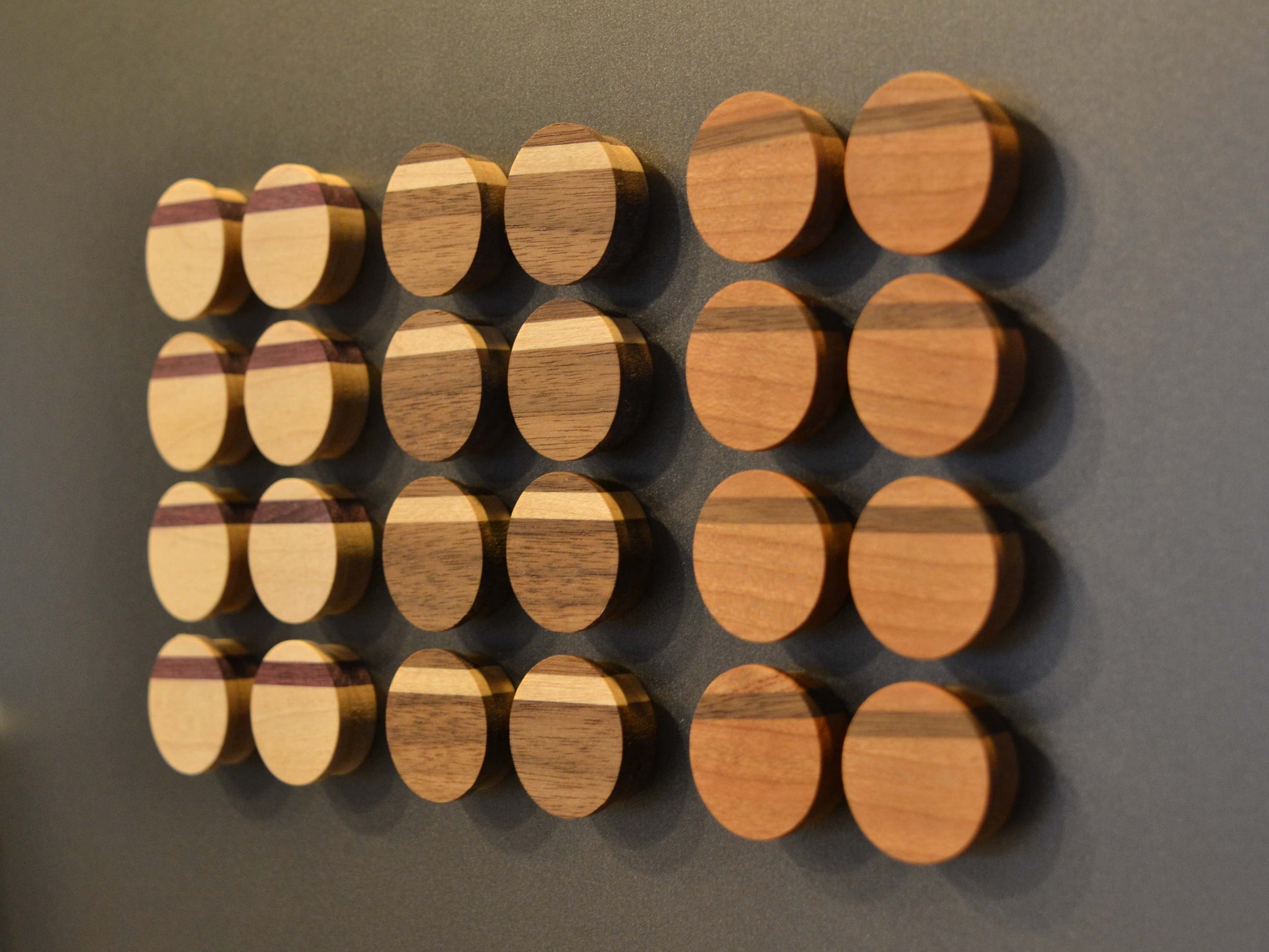 Round Wooden Magnets – Curioganic